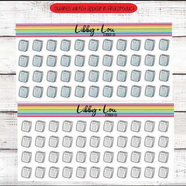 College Planner Stickers - Etsy