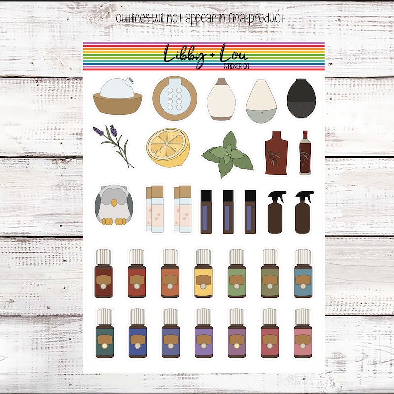 Young Living Labels - Etsy