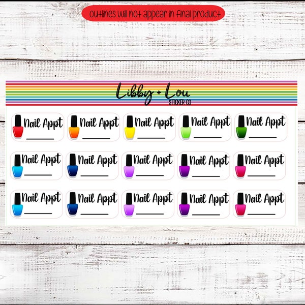 Nail Polish Tags - Etsy