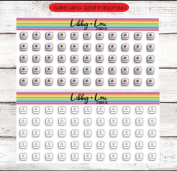Discovery Planner Sticker Tv Show Sticker Movie Sticker | Etsy