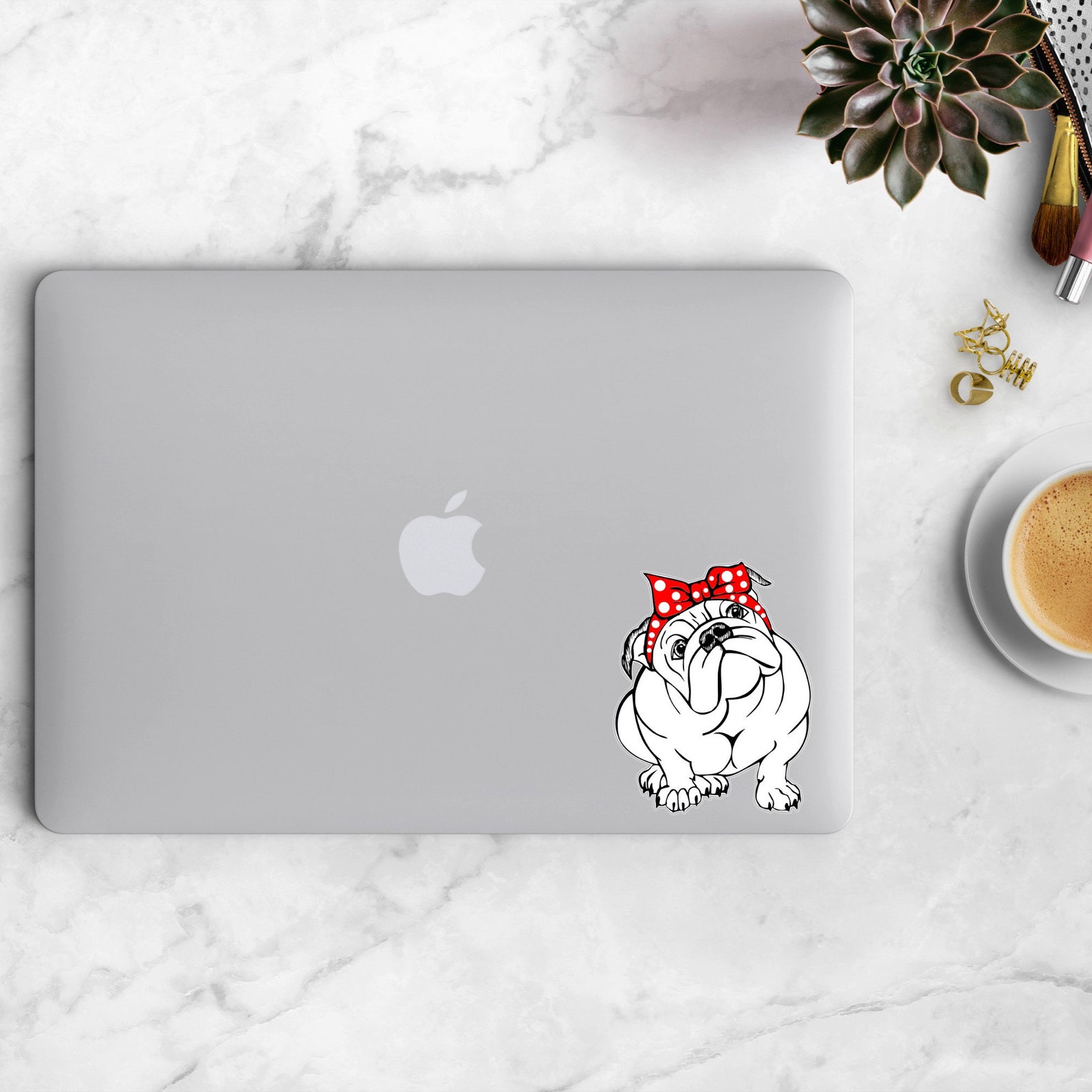 English Bulldog Vinyl Decal Pet Sticker Dog Sticker - Etsy