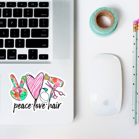 Hairdresser Vinyl Decal Die Cut Sticker Hair Salon - Etsy