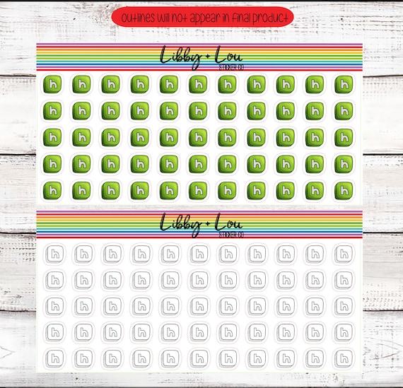 Hulu Planner Sticker Tv Show Sticker Movie Sticker | Etsy