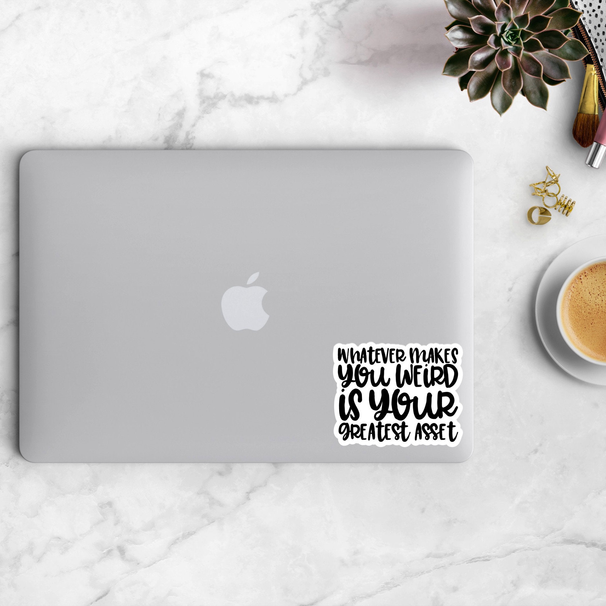 Weird is Cool Vinyl Decal | Funny Sticker | Die Cut Sticker - Etsy