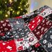 Red & Black and Soft and Comfy Rag Quilt for Winter - Etsy