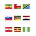 PRINTABLE Flags of the World Flash Cards PDF 262 Flags - Etsy