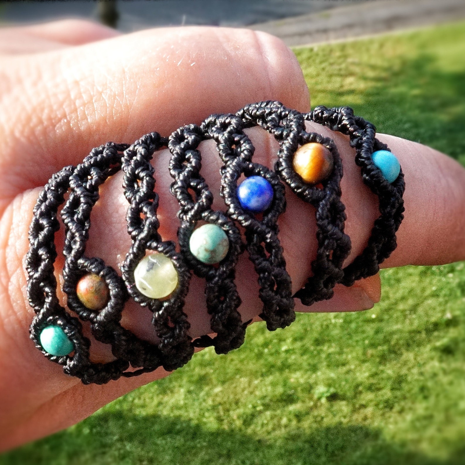 Design Your Own Macrame Ring - Etsy