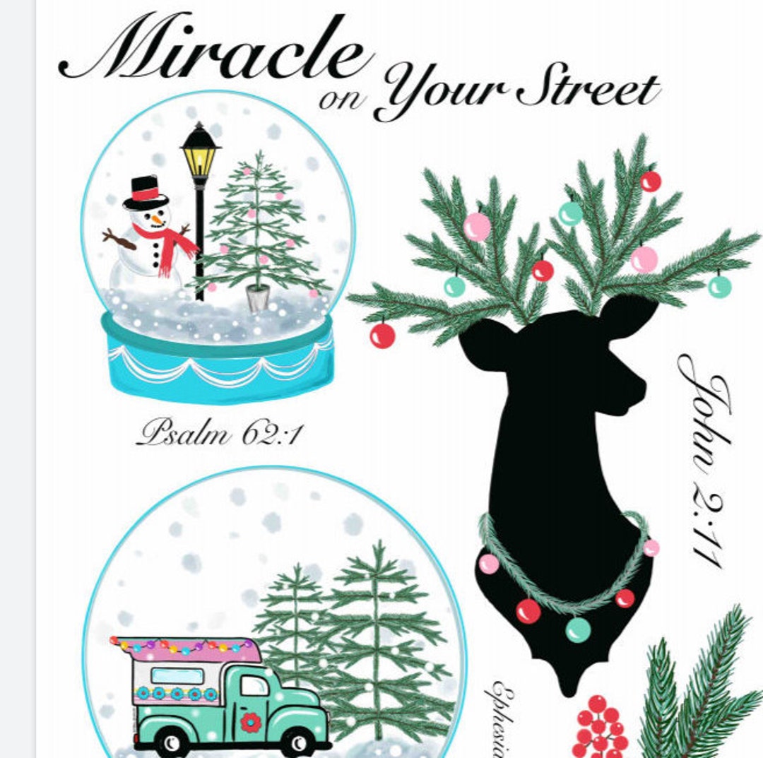 Miracle on Your Street Printable Set - Digital Download - Etsy