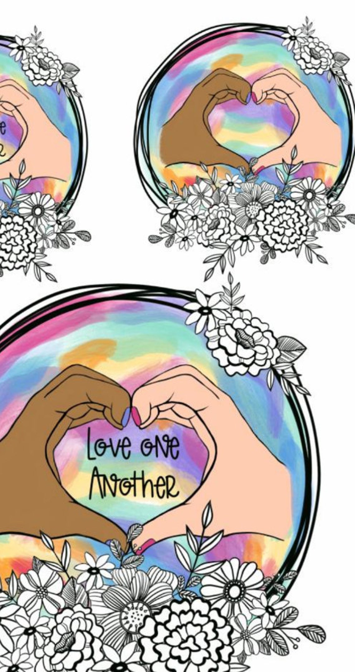 Love One Another Printable Set - Digital Download - Etsy