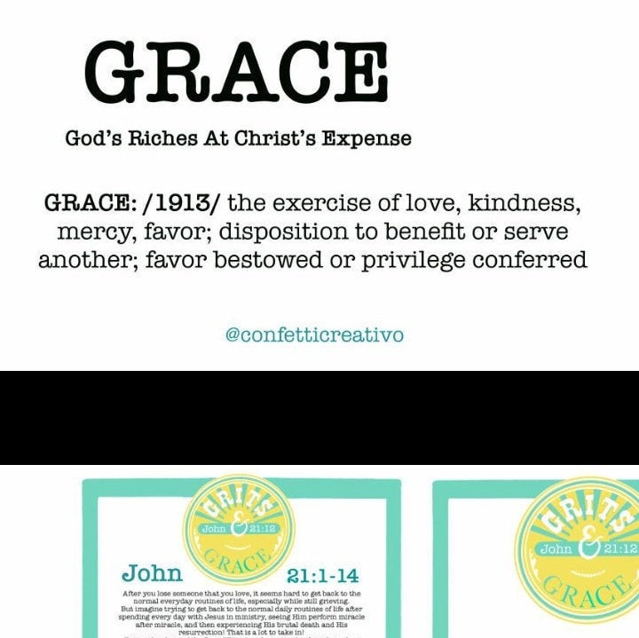 Grits and Grace Printable Set Digital Download | Etsy