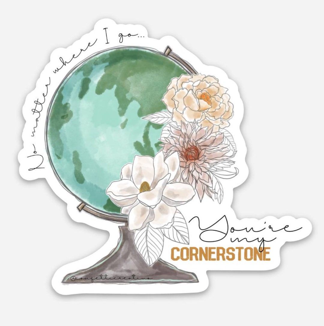 Cornerstone Vinyl Sticker - FREE Shipping! - Etsy