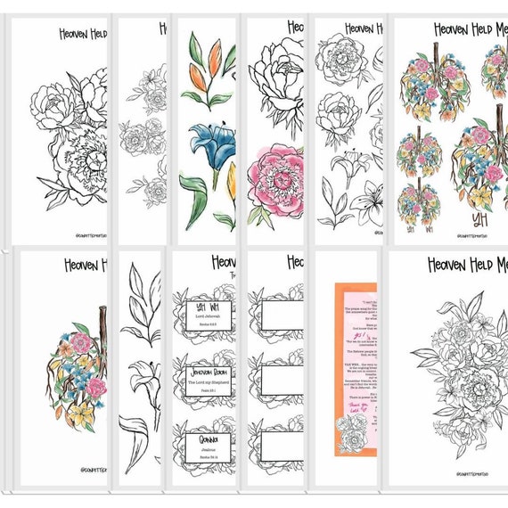 Heaven Help Me Printable Set digital Download - Etsy