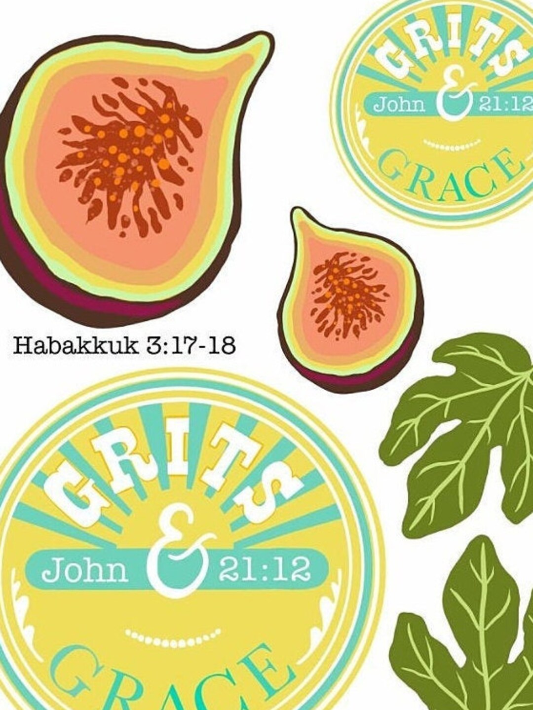 Grits and Grace Printable Set Digital Download - Etsy