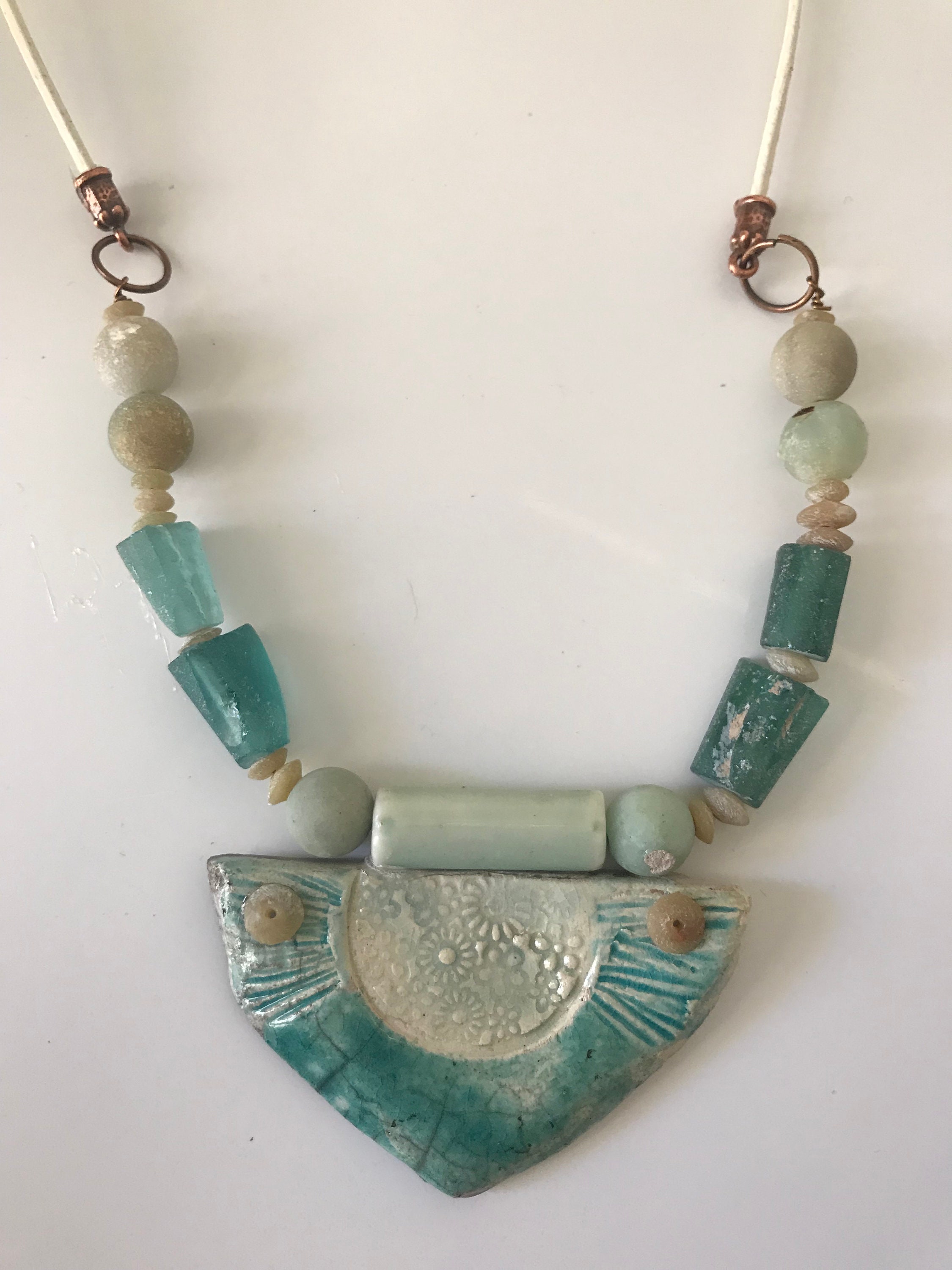 Roman Glass Jewelry, Roman Glass Necklace,roman Glass Beads,boho ...