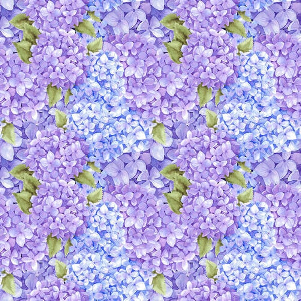 Hydrangea Fabric - Etsy UK