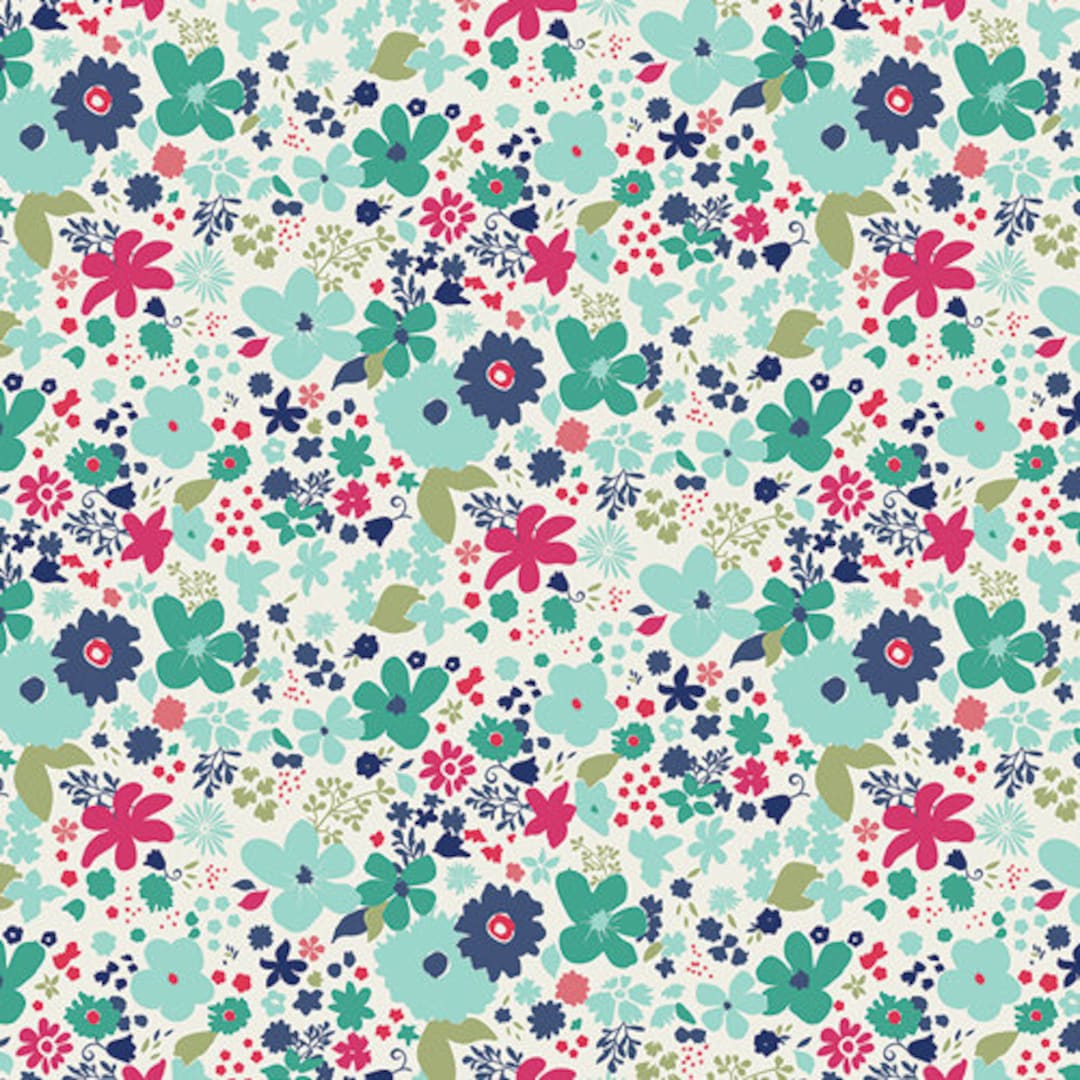 Vintage Rush Abloom - Abloom Fusion Collection by AGF Studio From Art Gallery Fabrics - Floral ...