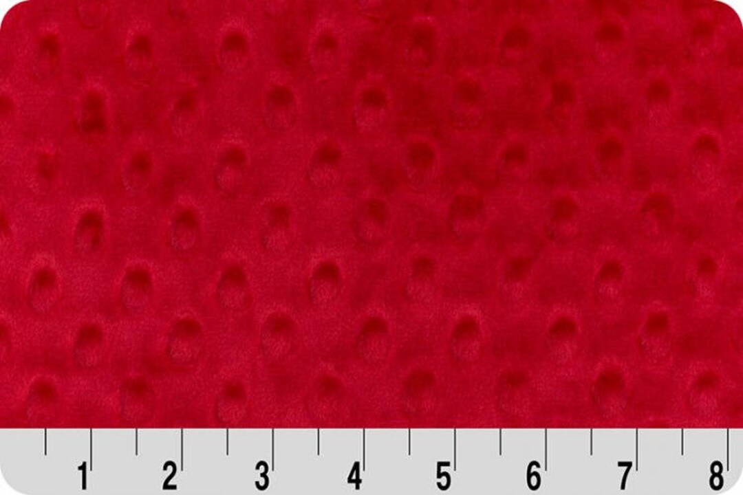 MINKY - END BOLT! - 1/2" Yard - Shannon Dimple Dot Minky From Shannon ...