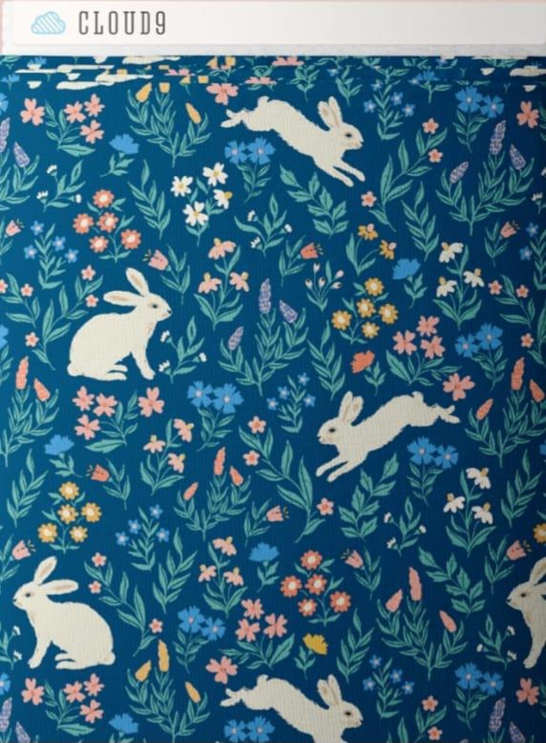 ORGANIC COTTON - Fable Multi - Garden Reverie Collection From Cloud9 ...