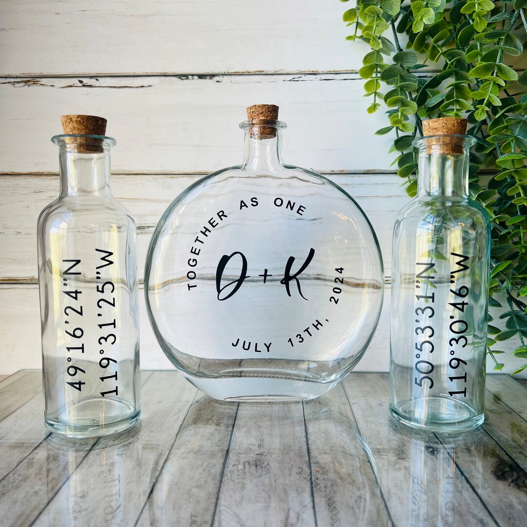 Sand Ceremony Set for Wedding Unity Ceremony Anniversary Vow Renewal ...