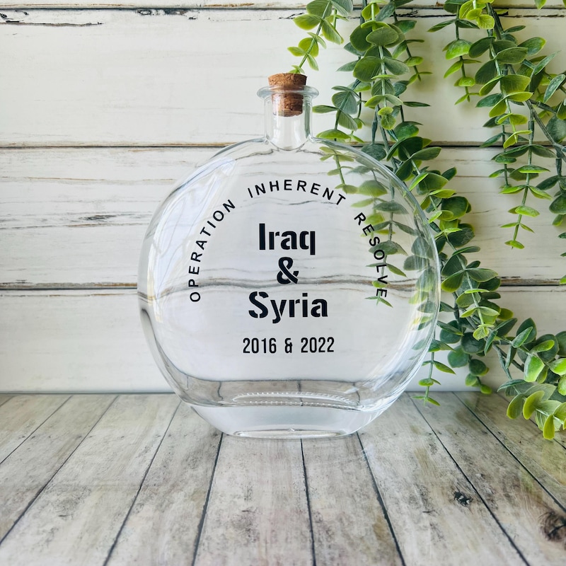 Veteran Tribute Glass - Etsy