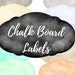 Chalk Board Labels Clip Art Labels Rustic Labels Chalk Board Tags ...