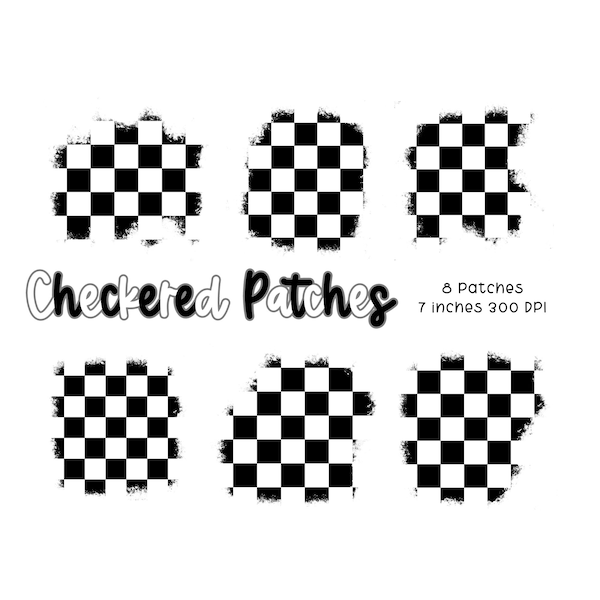 Checkered Overlay - Etsy