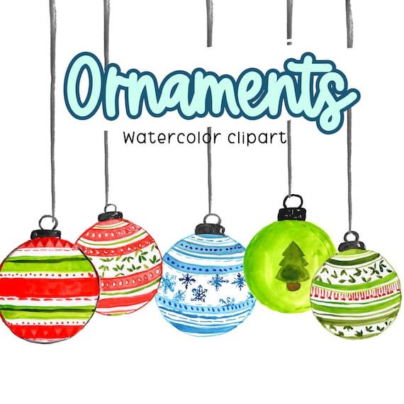 Hanging Christmas Ornament Clip Art