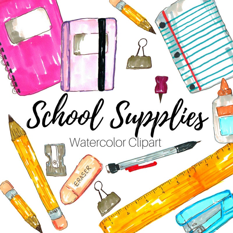 School Stuff Clip Art