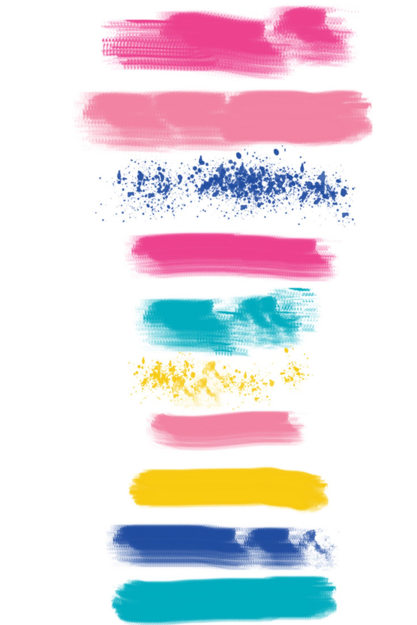 Ink Splat Clip Art Paint Splatter Clip Art Brush Stroke - Etsy