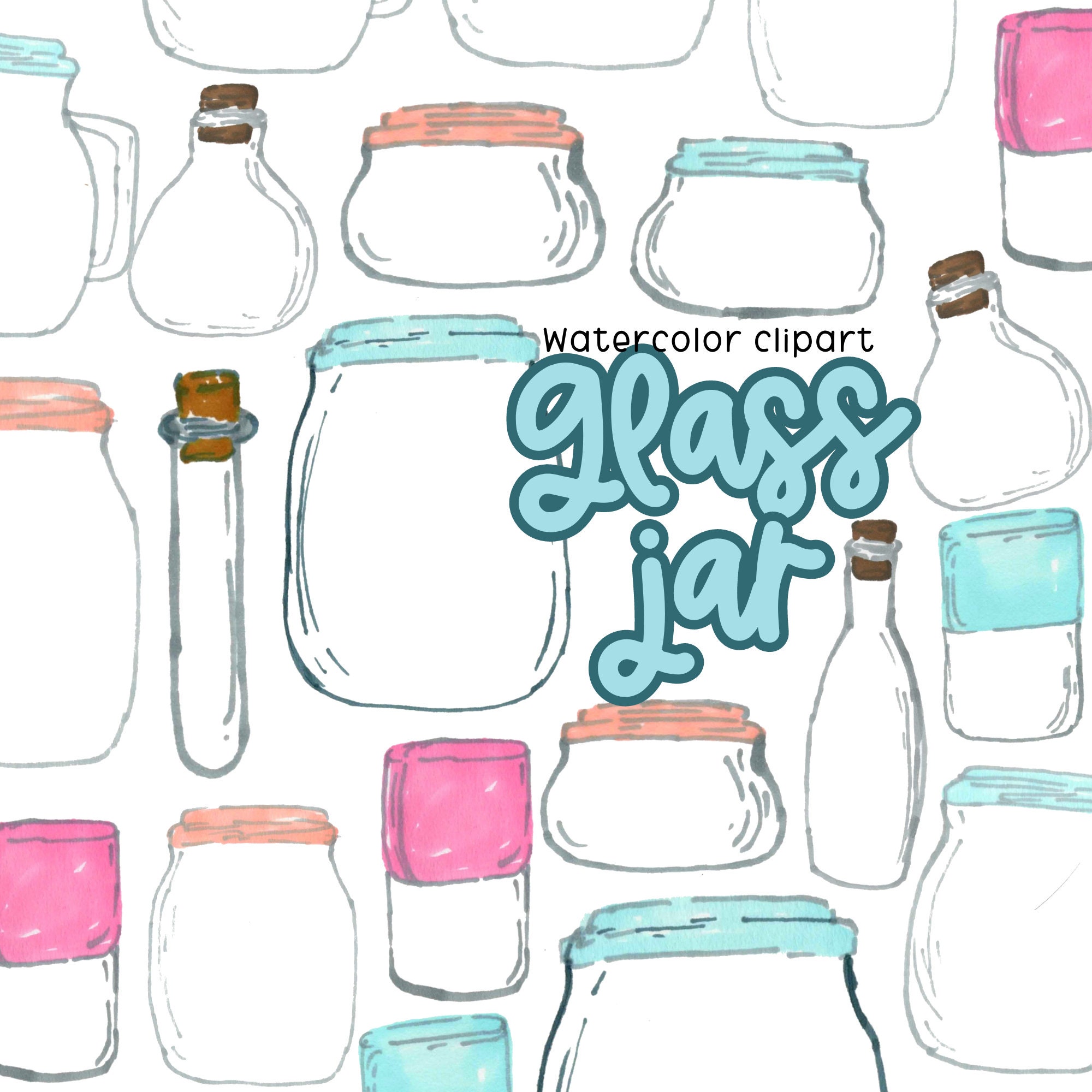 Glass Jar Clip Art