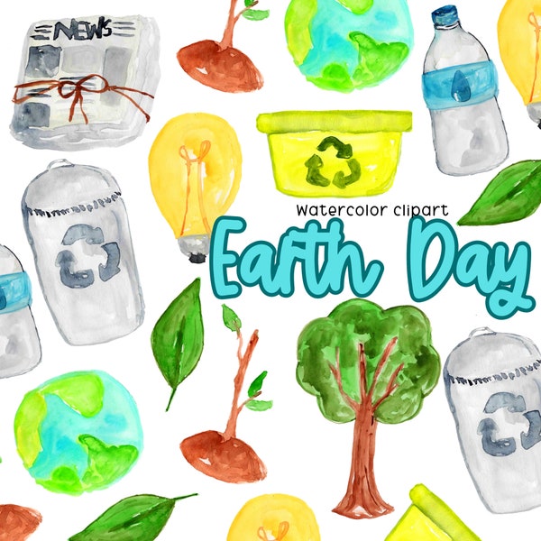 Earth Day Clip Art - Etsy