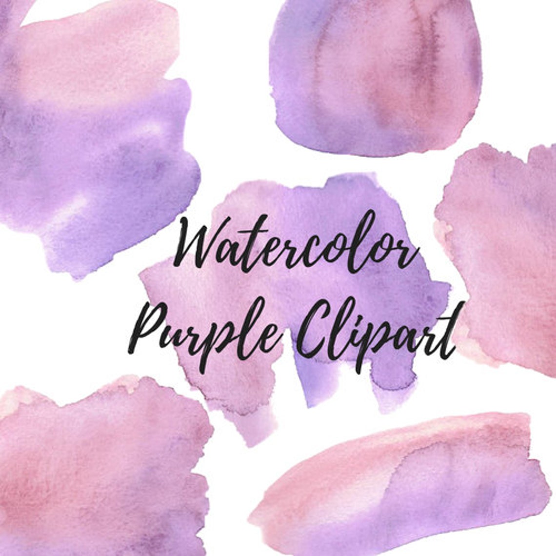 Watercolor Background Watercolor Clipart Handpainted | Etsy