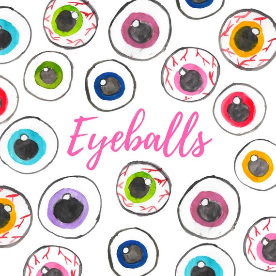 Spooky Eyes Clip Art