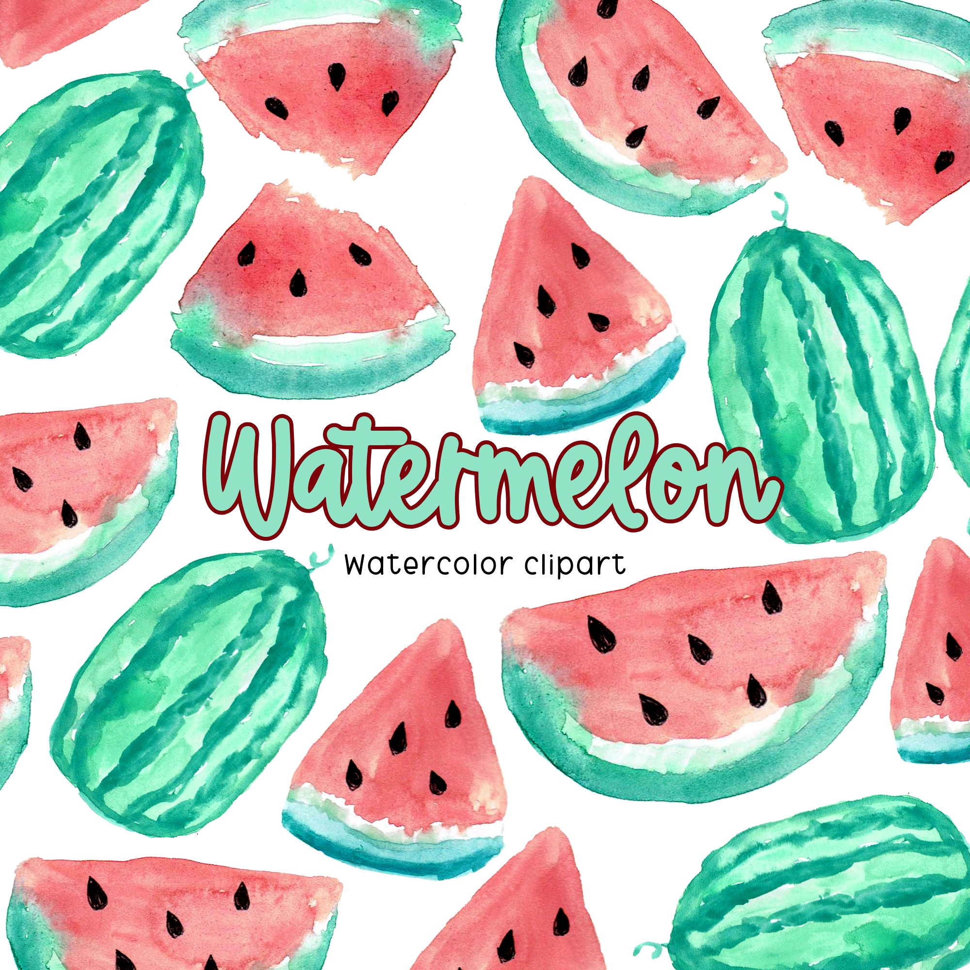 Watermelon Slice Clipart