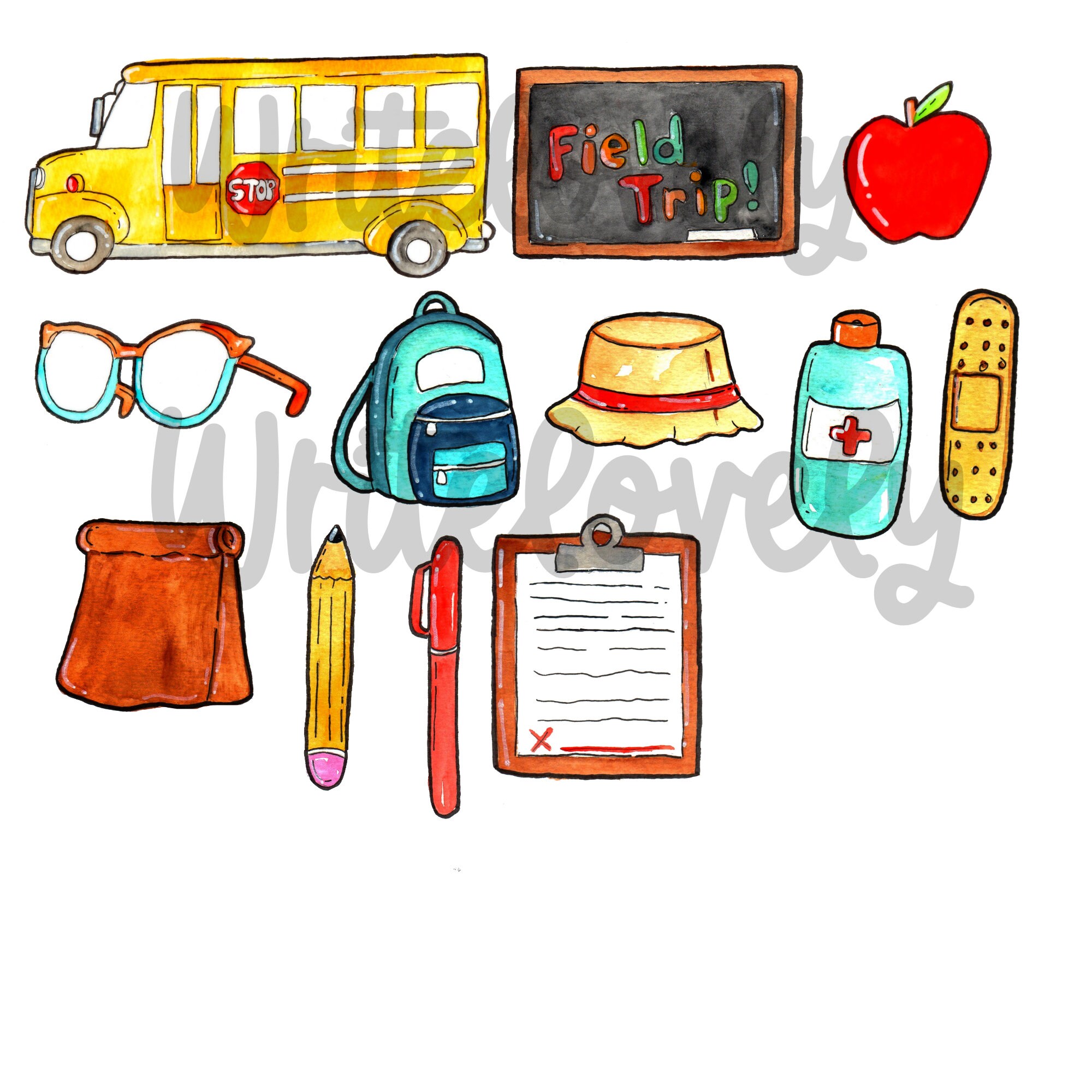 Field Trip Clipart