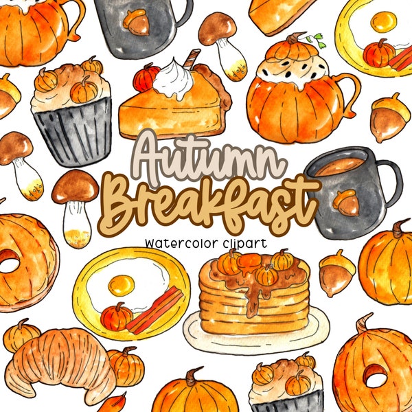 Fall Clipart for Commercial Use - Etsy