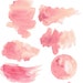 Watercolor Clip Art - Watercolor Splash Blots for Commercial Use - Etsy