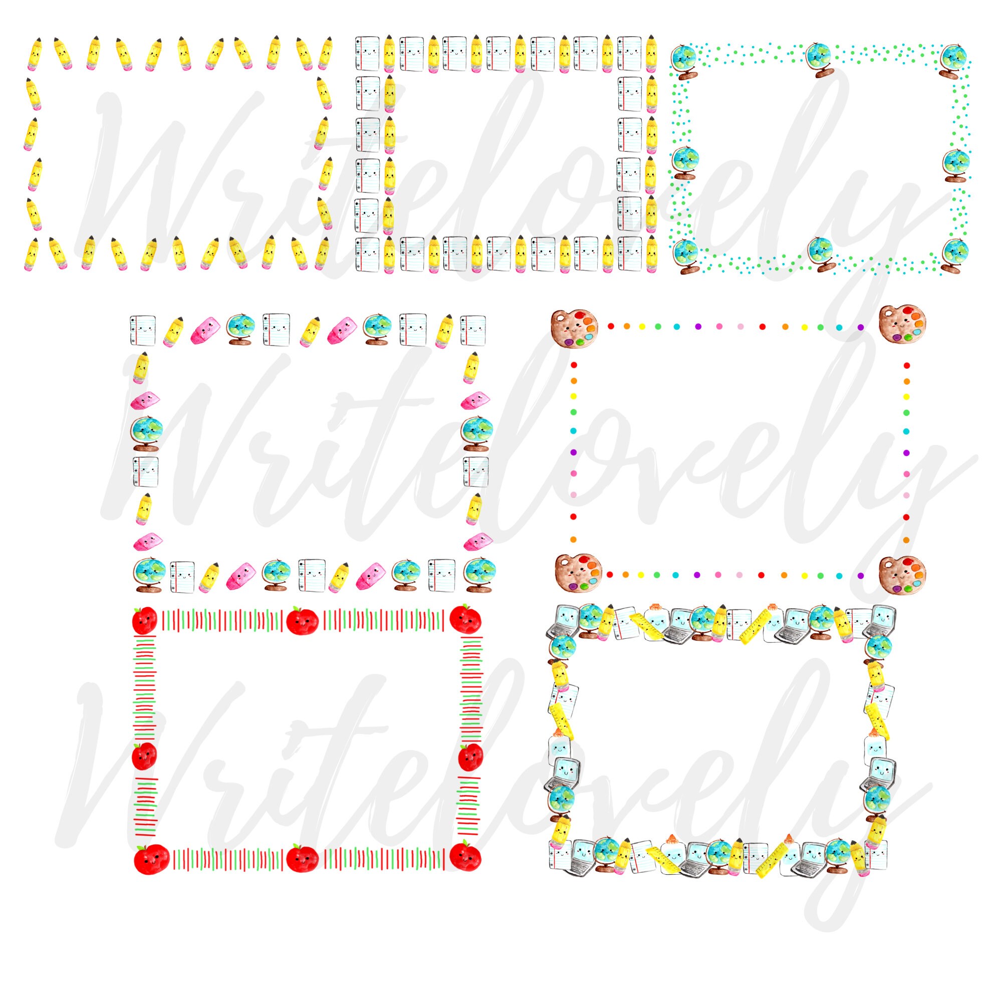 School Frames And Borders Clip Art
