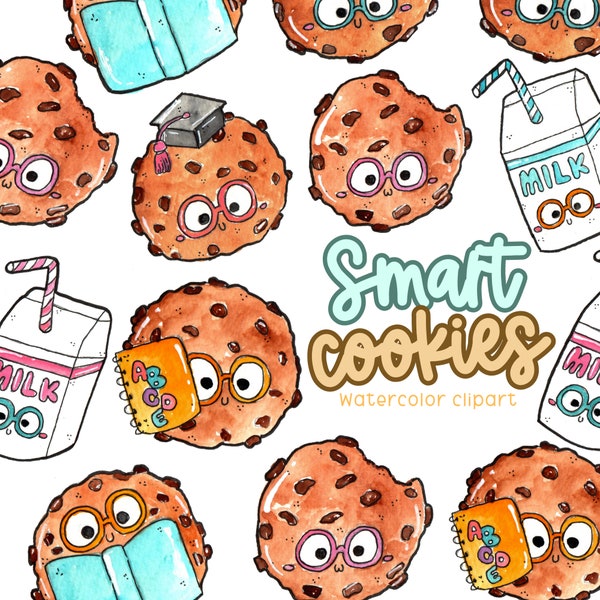 Smart Cookie Clipart - Etsy
