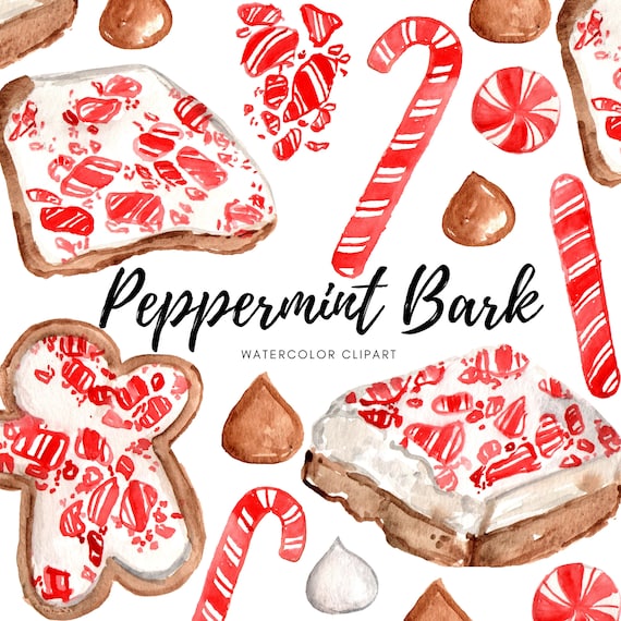 Peppermint Border Clipart
