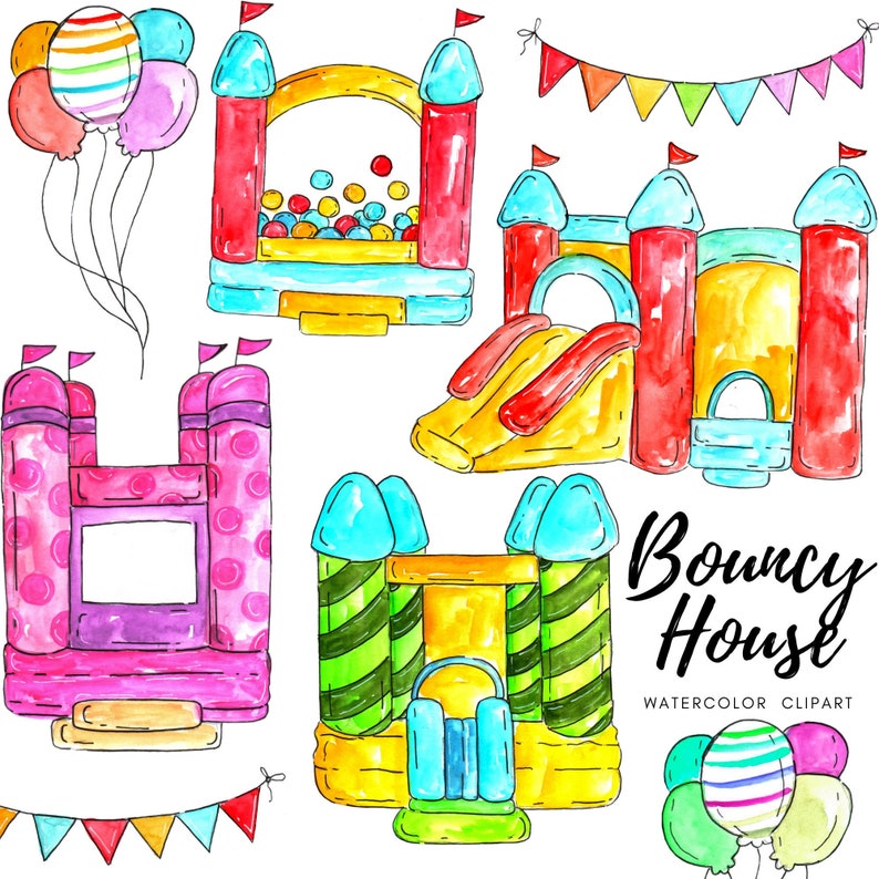 Bounce House Clip Art