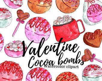 Hot Cocoa Clipart | Etsy