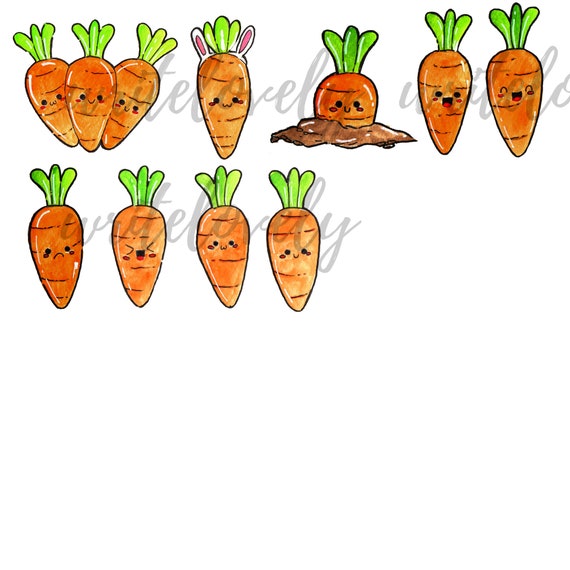 Carrots Clipart