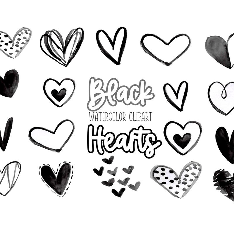Heart Clip Art - Etsy