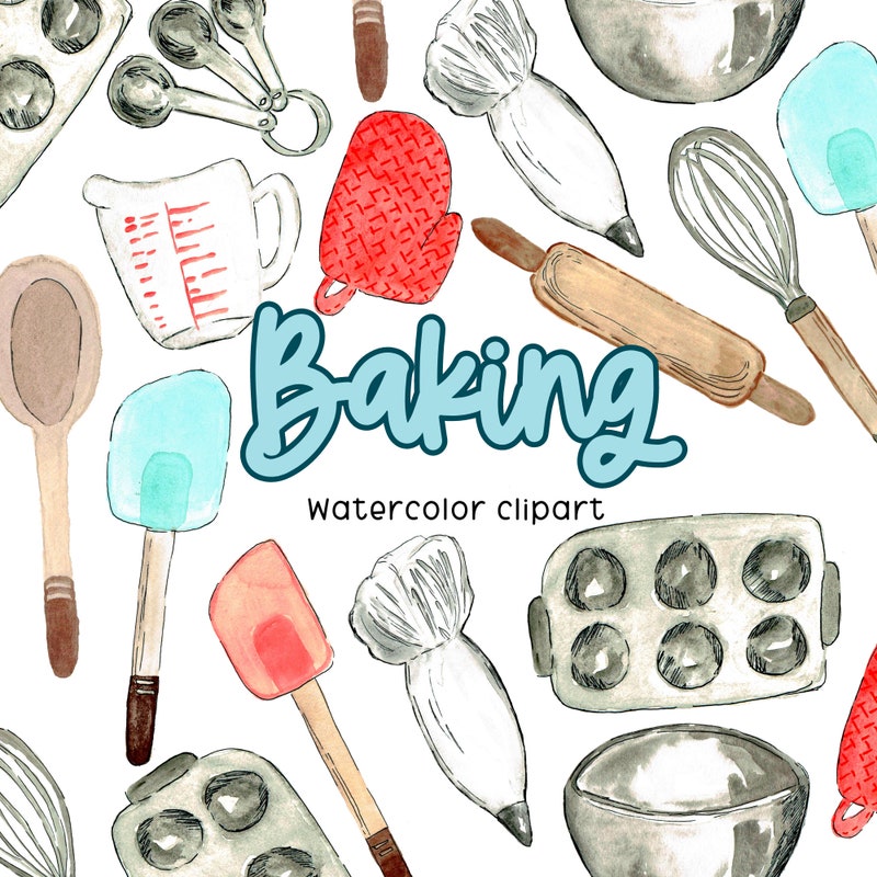 Baking Clip Art - Etsy