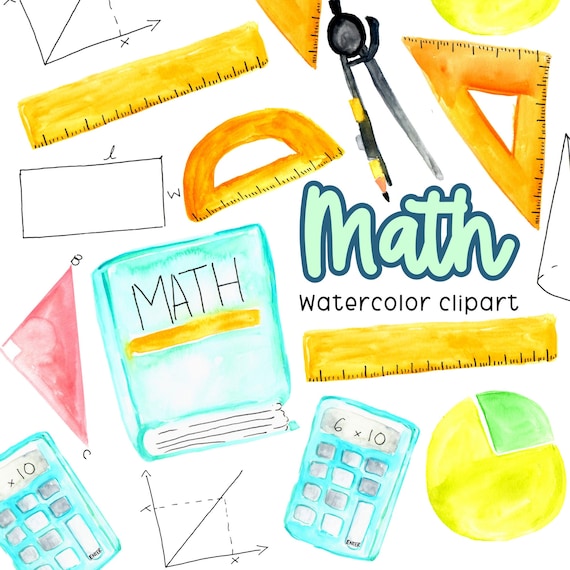 Math Supplies Clipart
