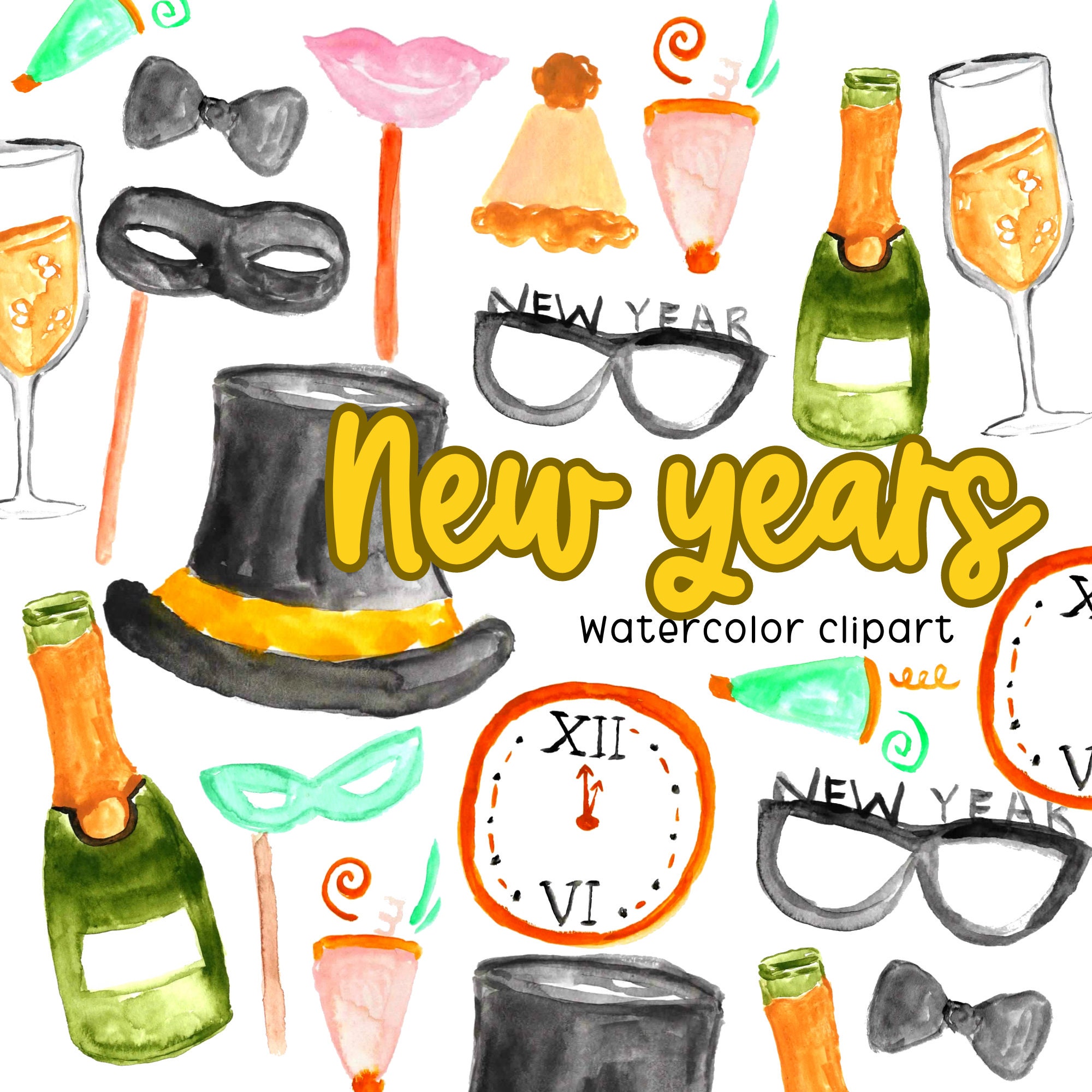New Years Clipart Free