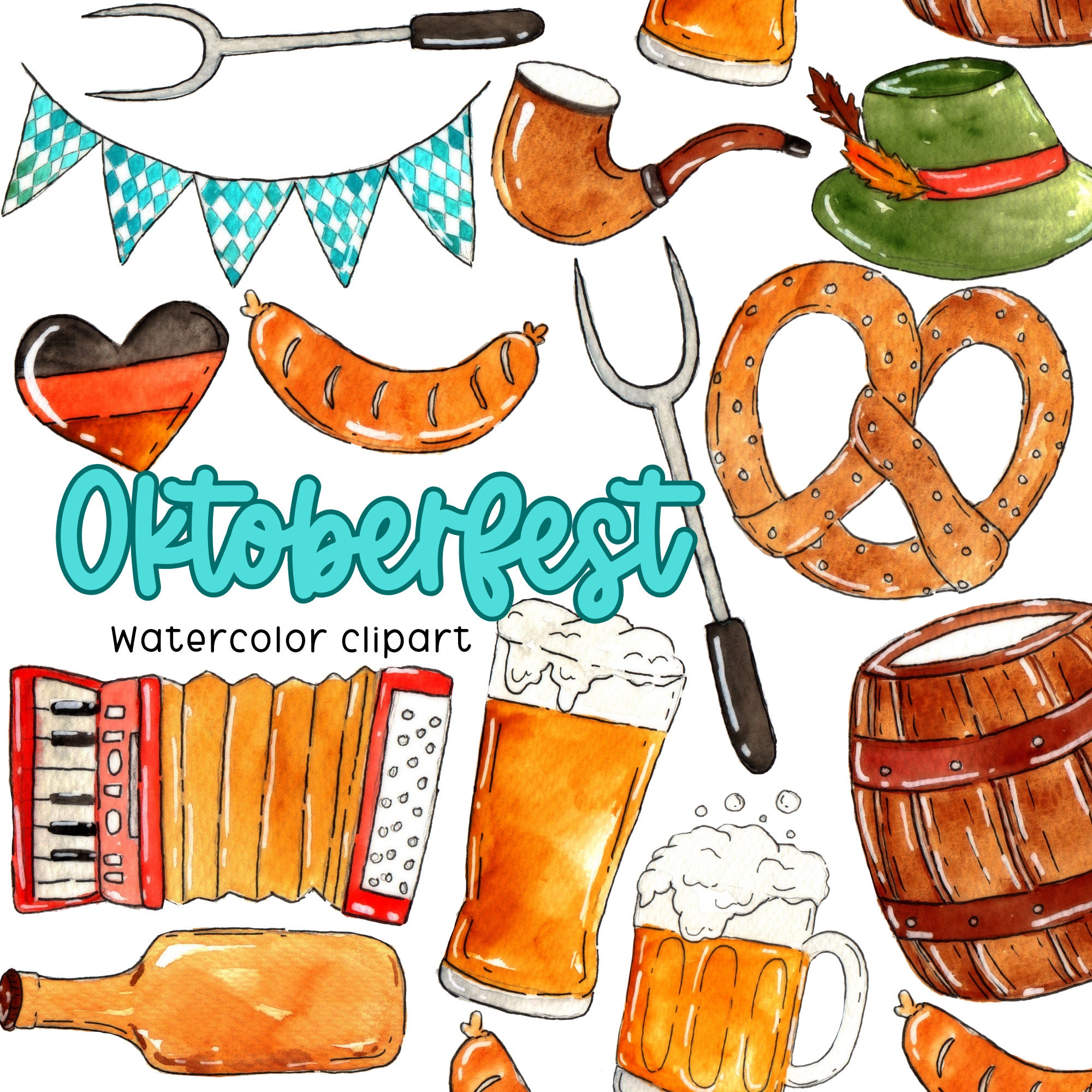 Oktoberfest Food Clipart