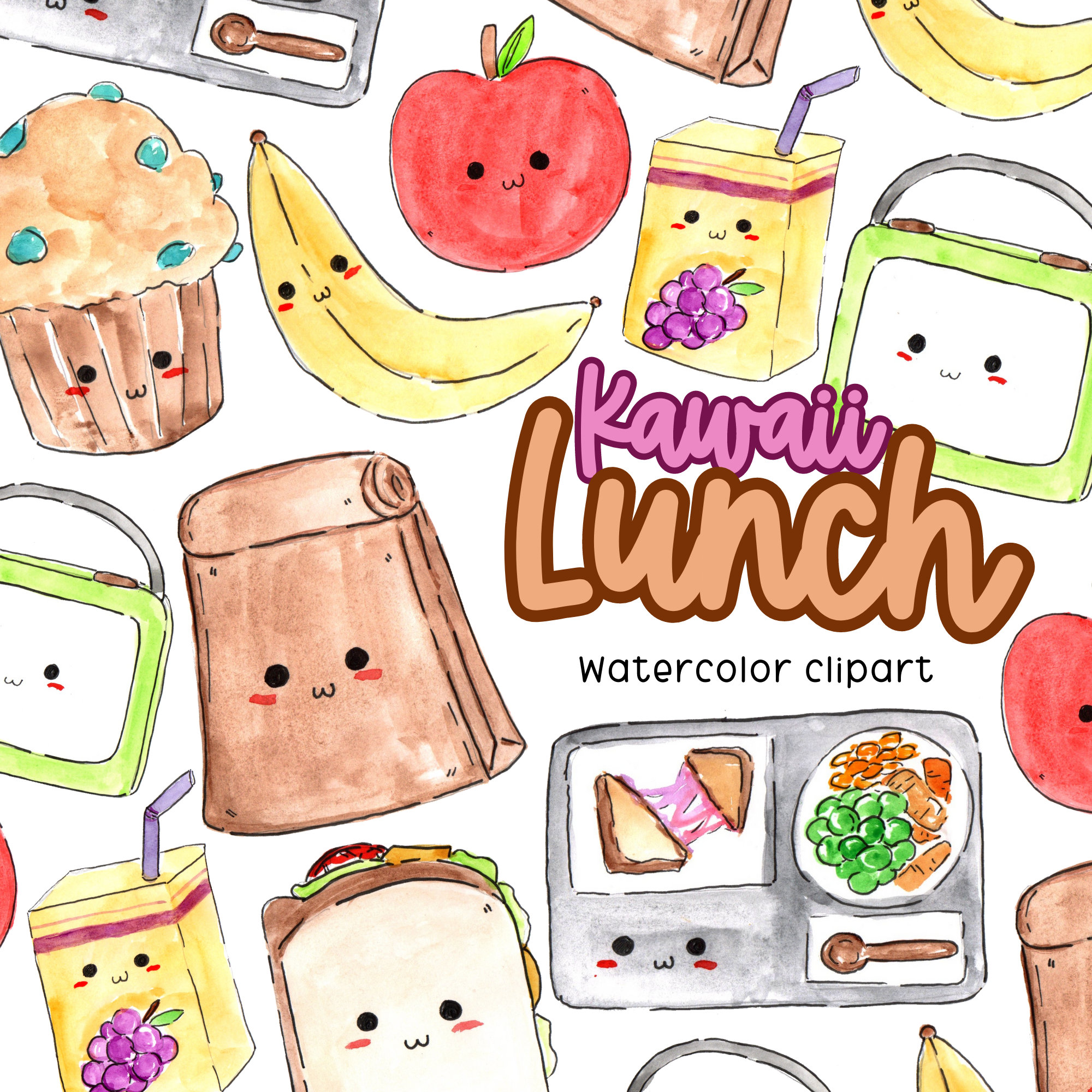 School Lunch Clip Art