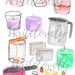 Watercolor Candle Clipart Candle Making Png Wax Digital Download ...